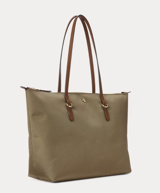 Keaton Medium Nylon Tote LAUREN RALPH LAUREN KEATON 26- .CLAY - Liviana ...