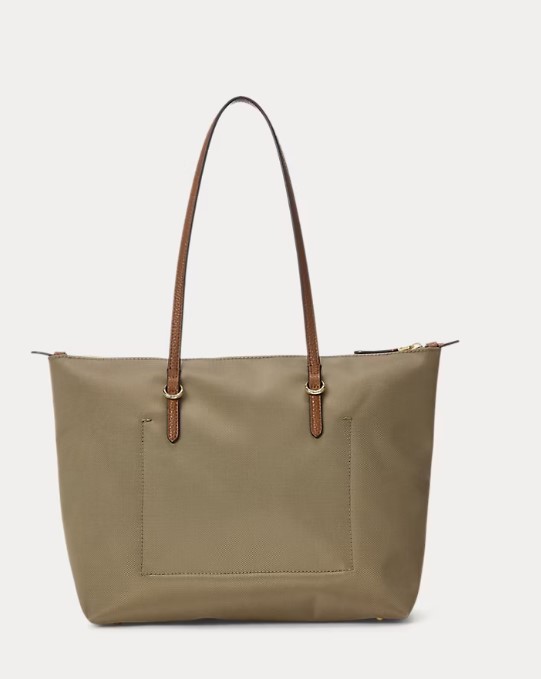 Keaton Medium Nylon Tote LAUREN RALPH LAUREN KEATON 26- .CLAY - Liviana ...